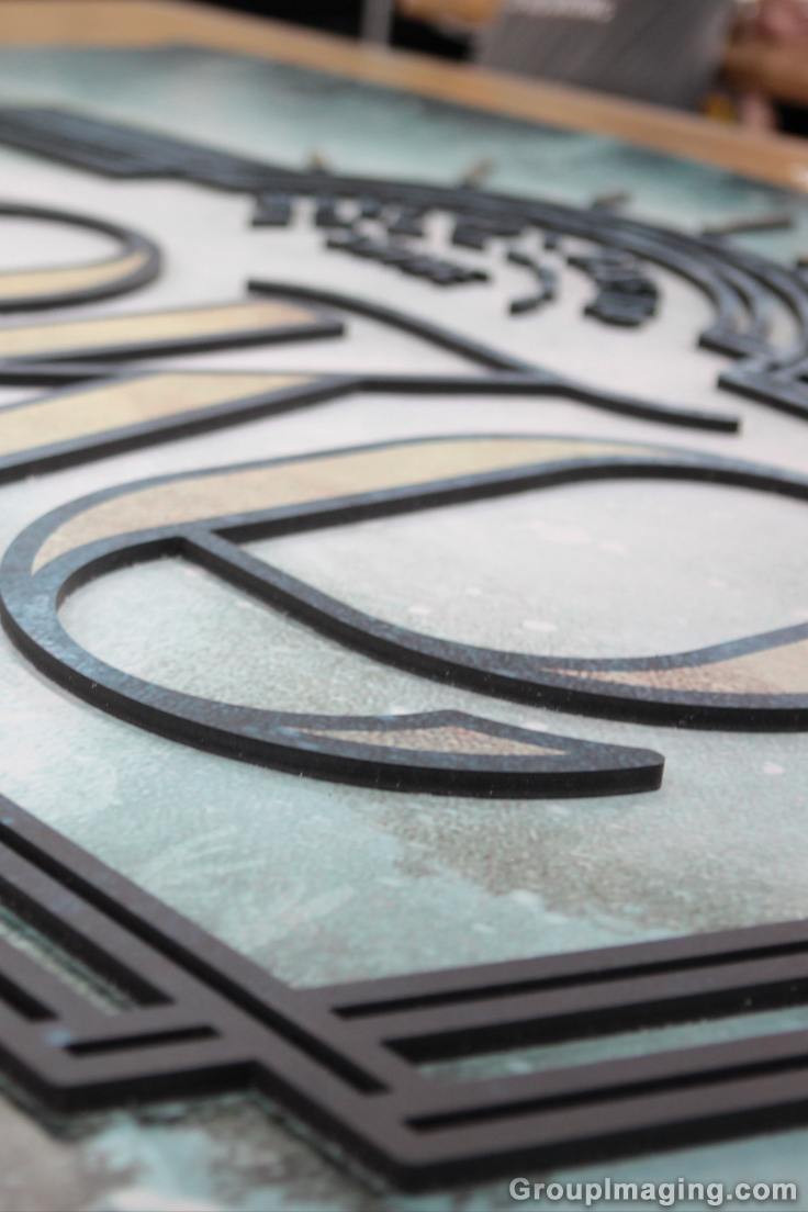 Stage Sign for Ponderosa Pines - Sermon, Ministry - Dimensional Sintra ...