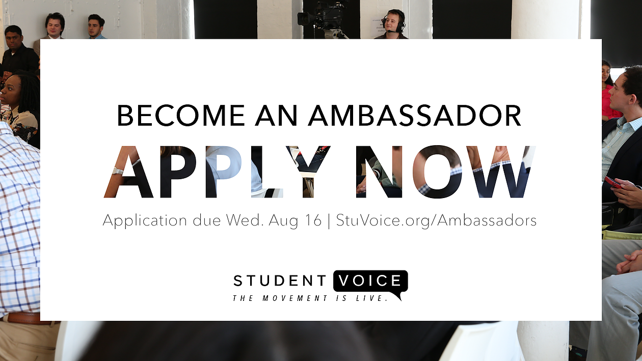 Student Voice Launches Ambassador Program | Student Voice