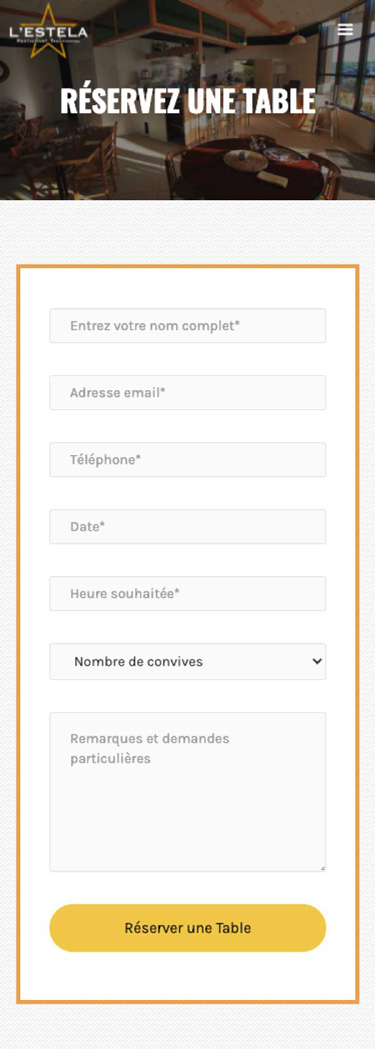 Pasol Interactive | Réalisation : Restaurant l'Estela