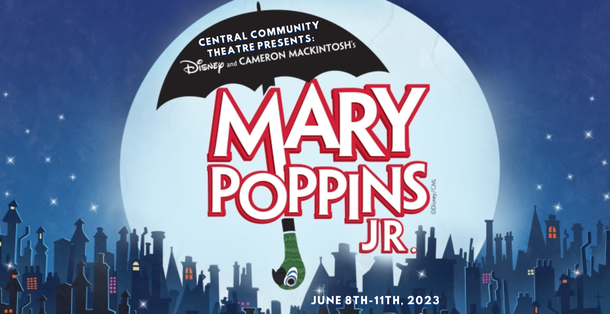 CCT Presents Mary Poppins Jr. | Manship Theatre