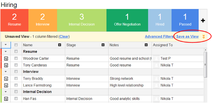 Using Saved Views to Organize Yourself - Streak