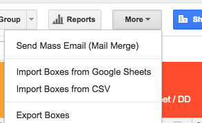 Export to Google Sheets - Streak