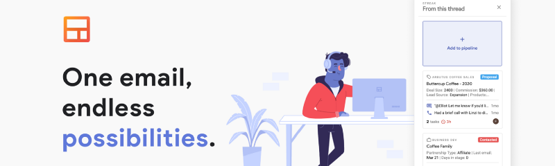 New: Add an email to multiple pipelines - Streak