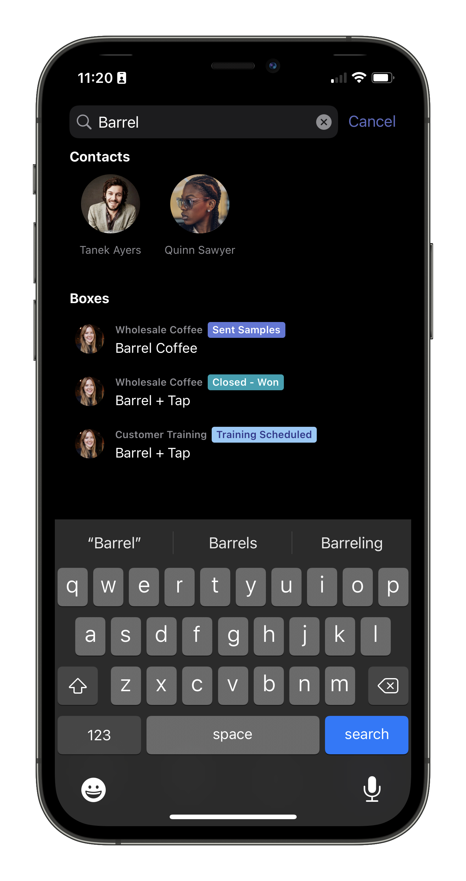 Email tracking, design updates, and new features for iOS app - Streak