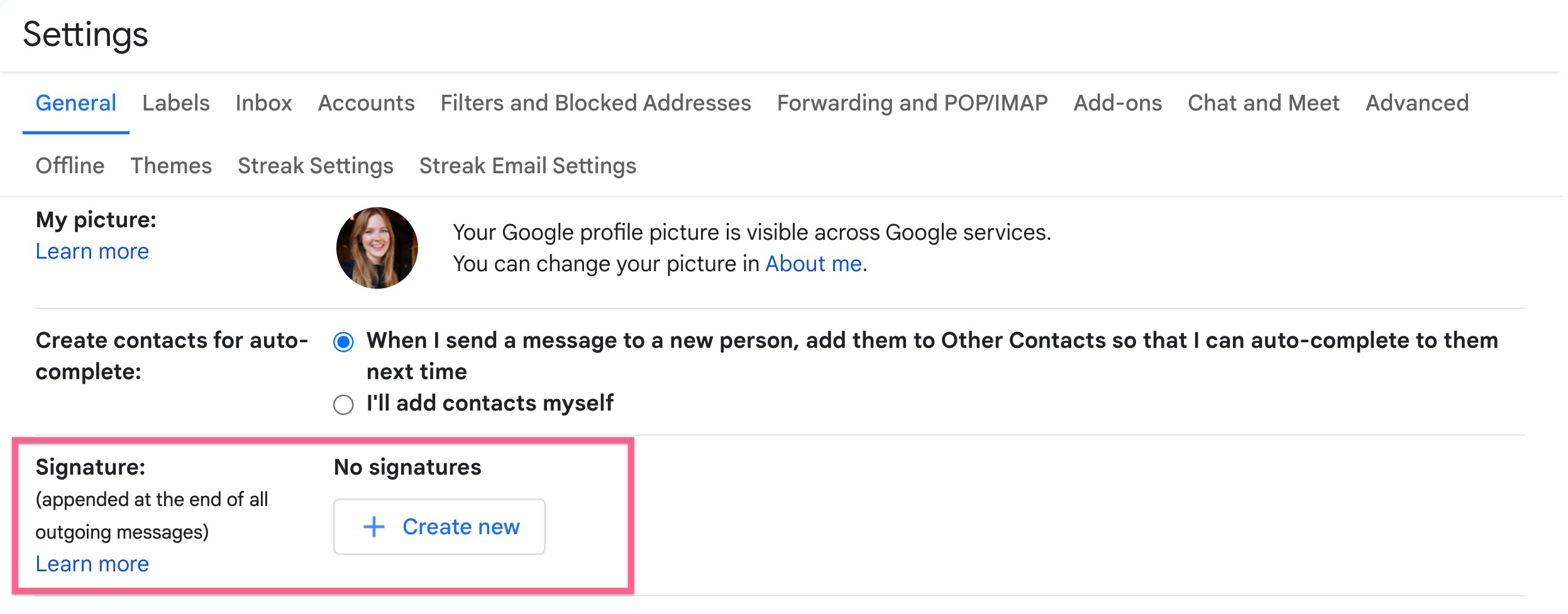 How to create, edit, and manage your Gmail signature - Streak