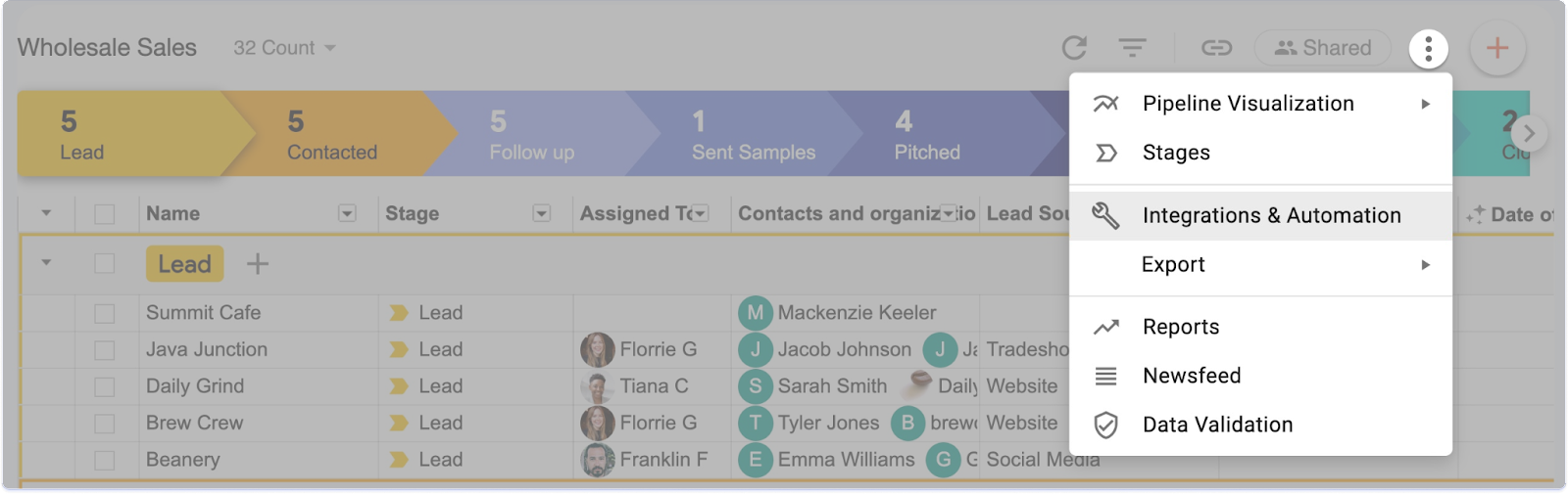 Action buttons: more control over your CRM automation in Streak - Streak