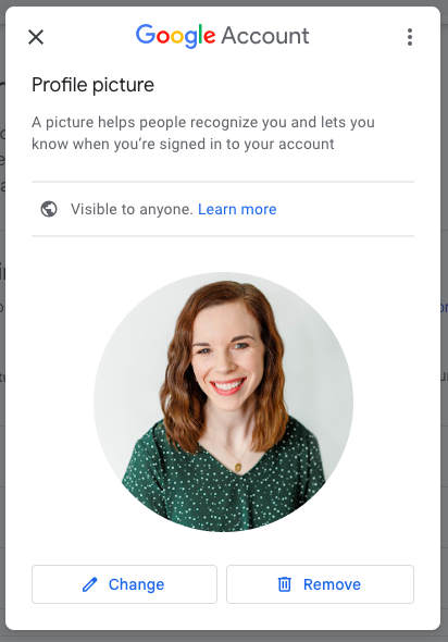 How to change your Gmail profile picture - Streak