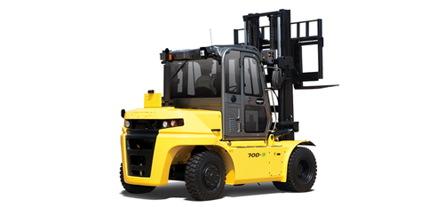 New Hyundai Pneumatic Tire Diesel Powered Forklift for Sale | (35D-9 ...