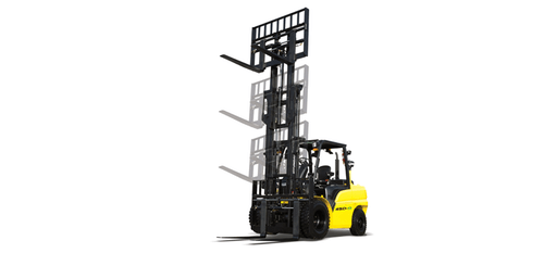 New Hyundai Pneumatic Tire Diesel Powered Forklift for Sale | (35DA-9)