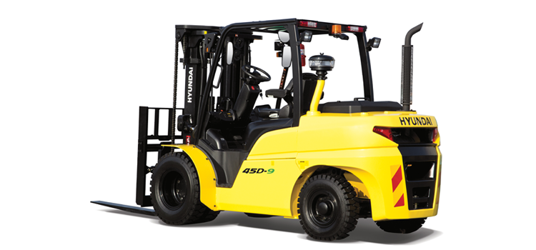 New Hyundai Pneumatic Tire Diesel Powered Forklift for Sale | (35DA-9)