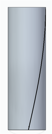Creating Holes around a Tube in a Helical Pattern