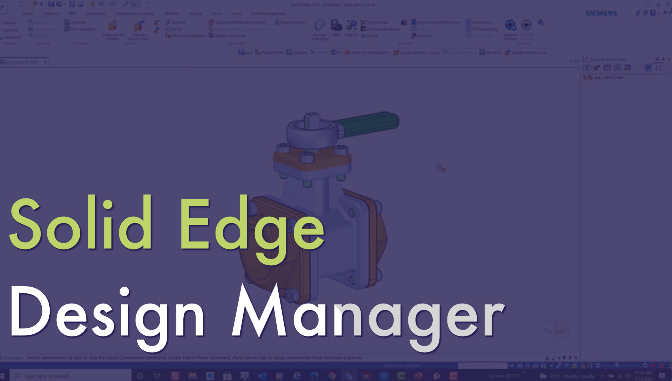 Solid Edge Design Manager