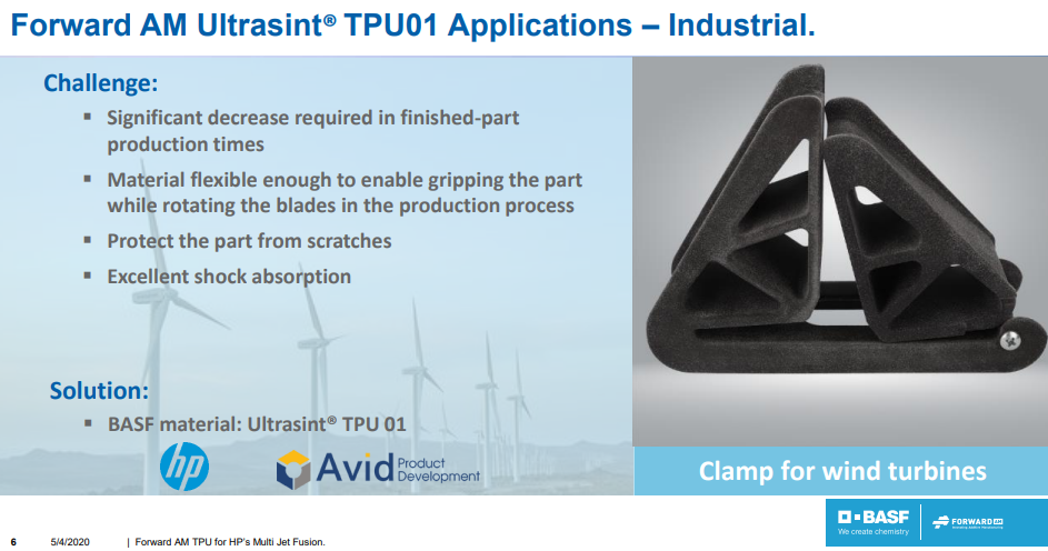 Coming this quarter – BASF Ultrasint TPU on our HP JF 5200