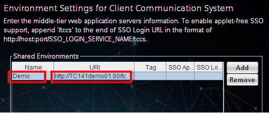 Configuring Teamcenter 4-tier connections on a client