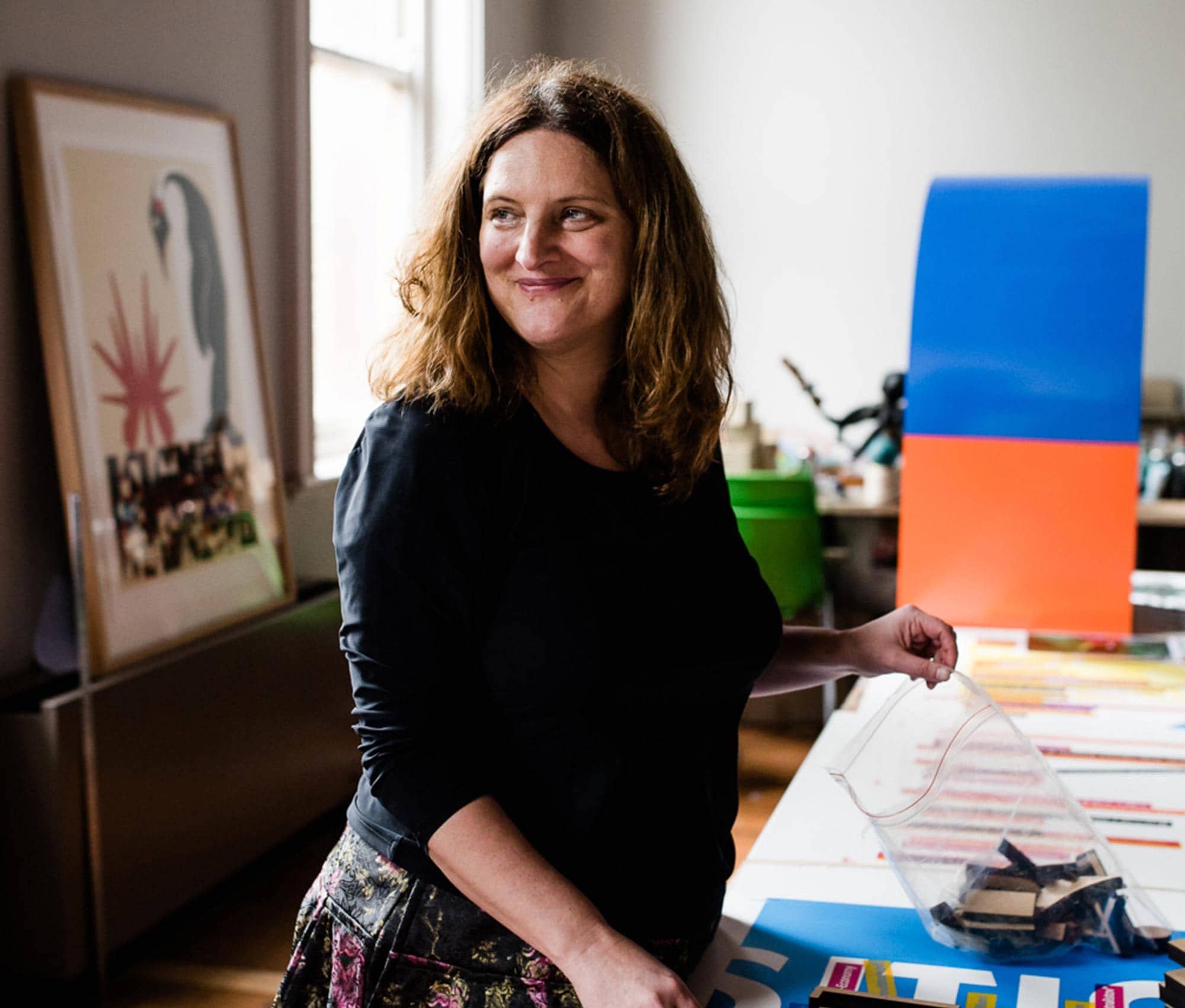 Printmaking with Artist Emily Floyd – The Ninch