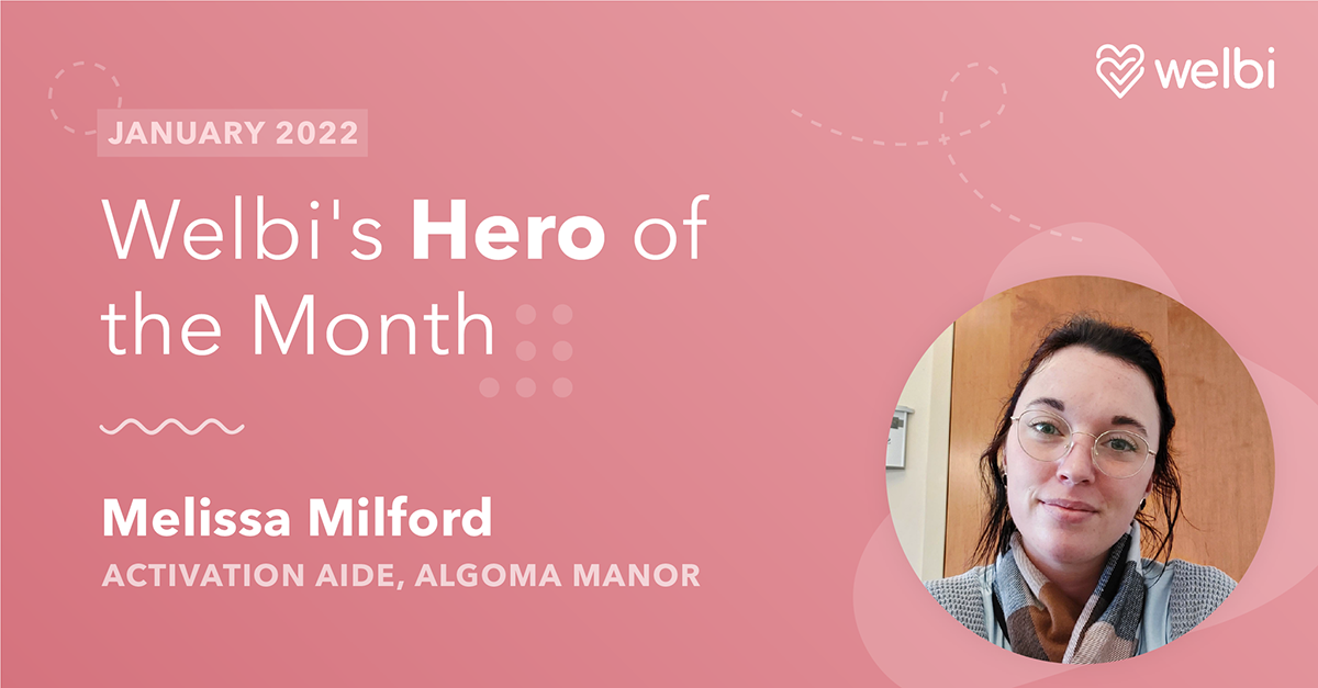 Melissa Milford | Welbi Hero | Welbi