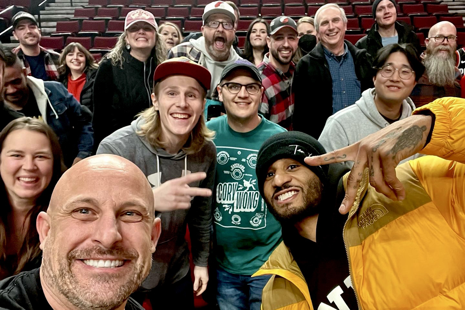 Oregon Conference Young Adult Leaders Attend Blazers Game with VIP ...