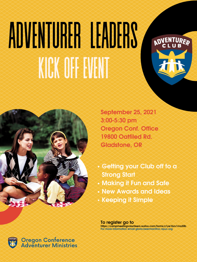 Adventurers | Oregon Conference of Seventh-day Adventists, Gladstone OR