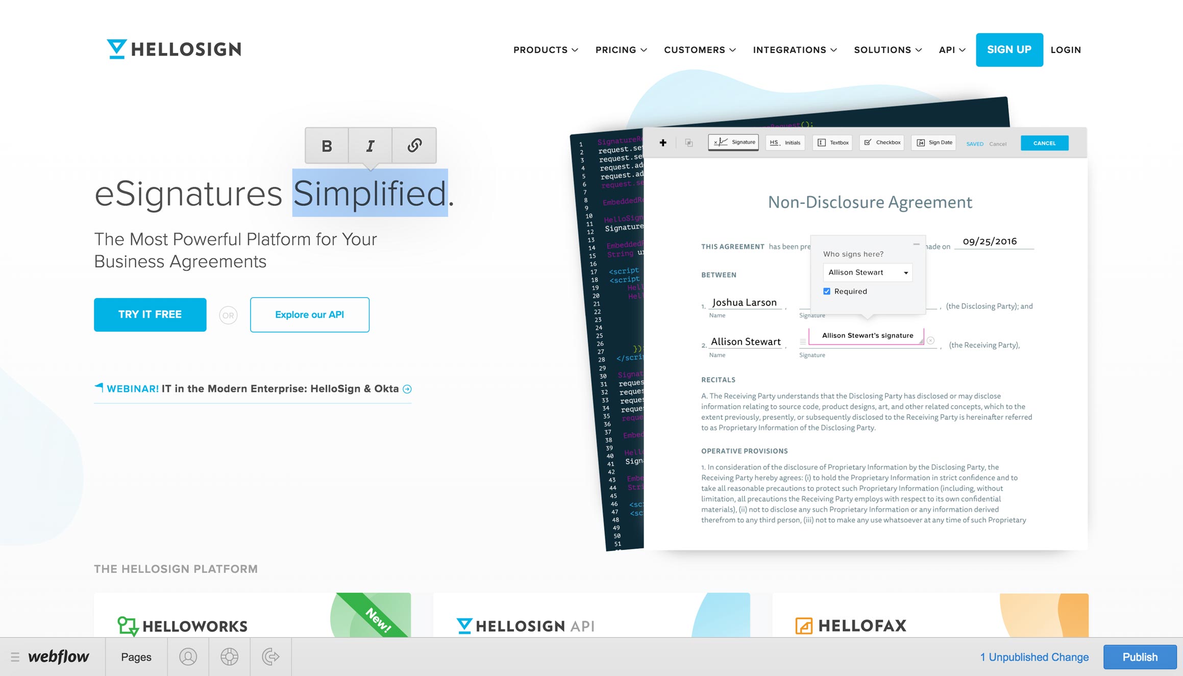 Webflow for Enterprise | Build smarter