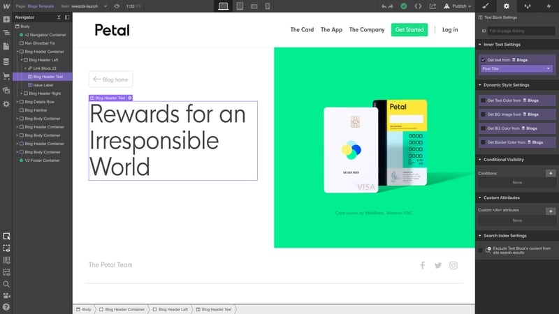 Webflow for Enterprise | Build smarter