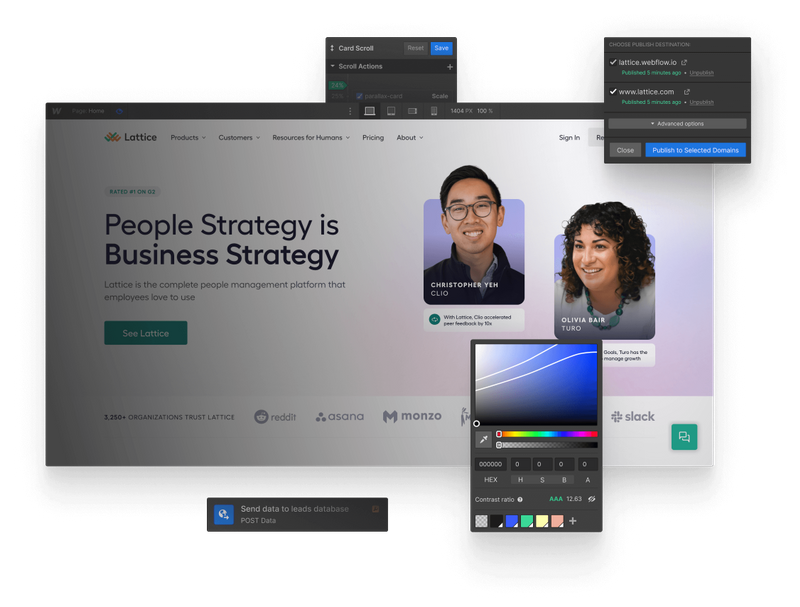 Webflow for Enterprise | Build smarter