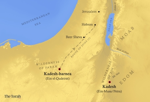 Solving the Problem of "Kadesh in the Wilderness of Paran" - TheTorah.com