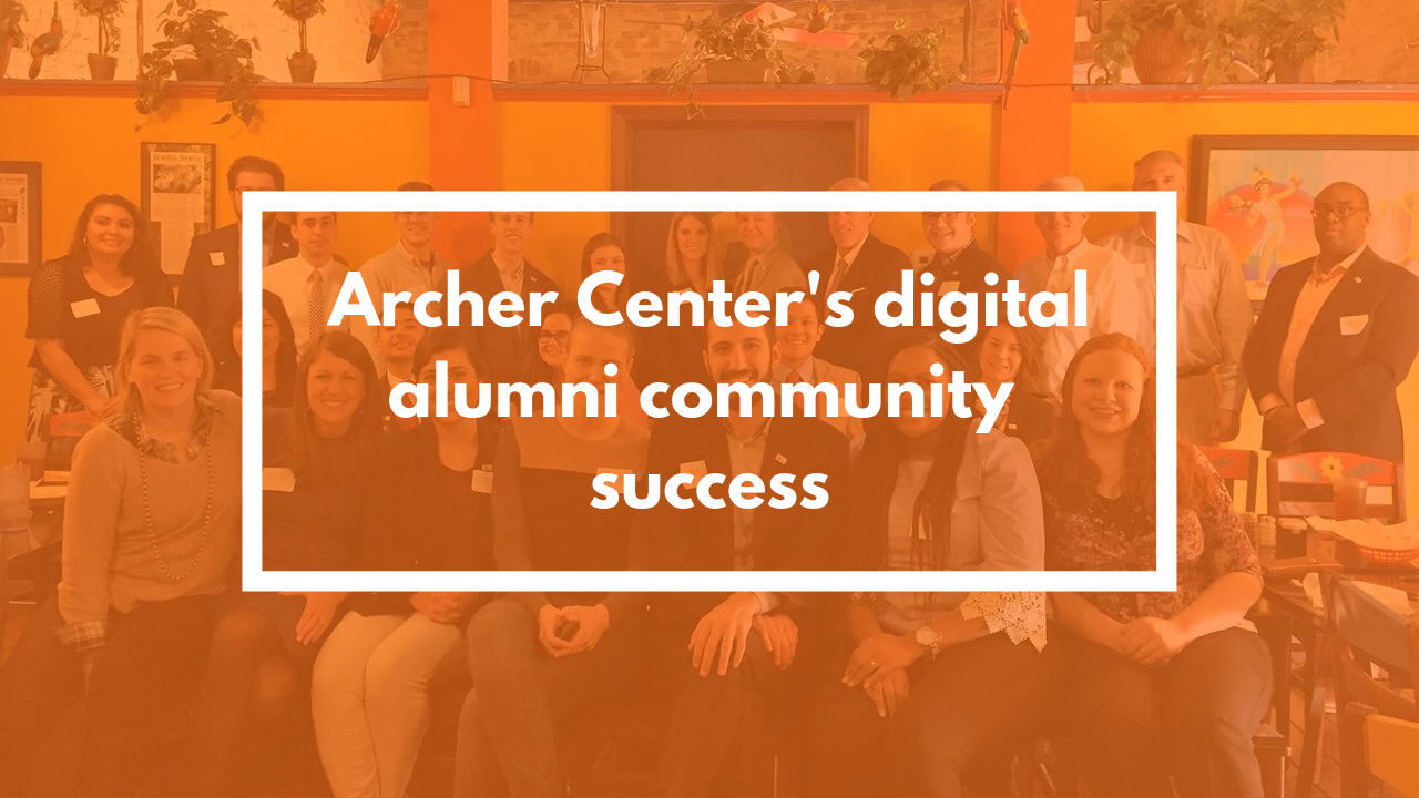 Archer Center establishes 25% contactable alumni database in 30 days ...