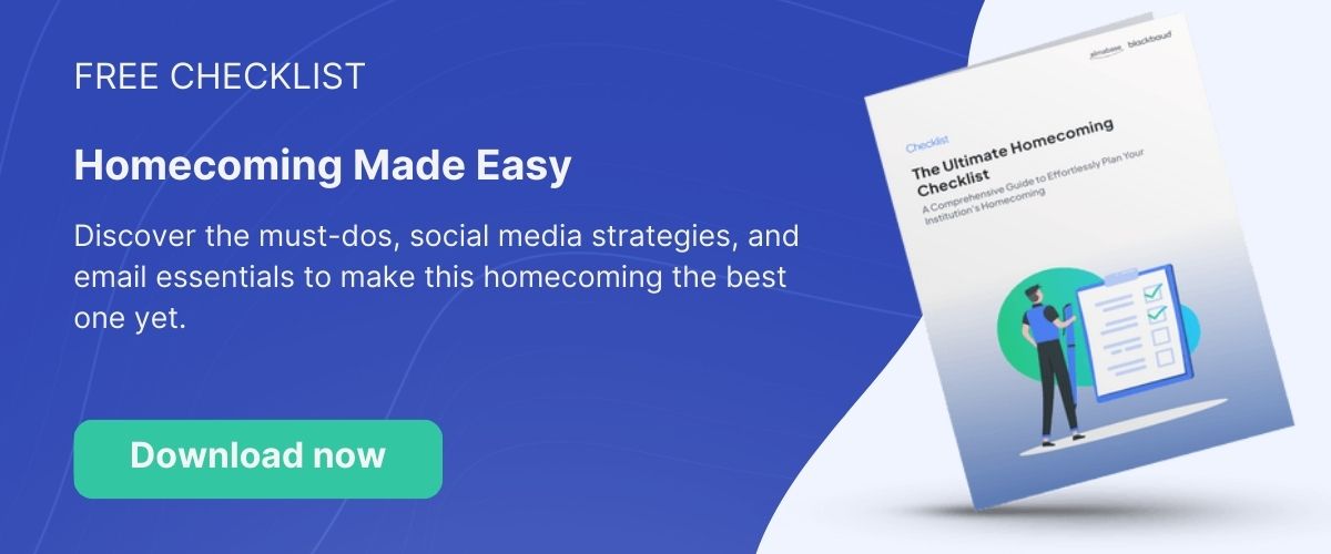 9 Homecoming Ideas You Can Steal | Almabase Blog