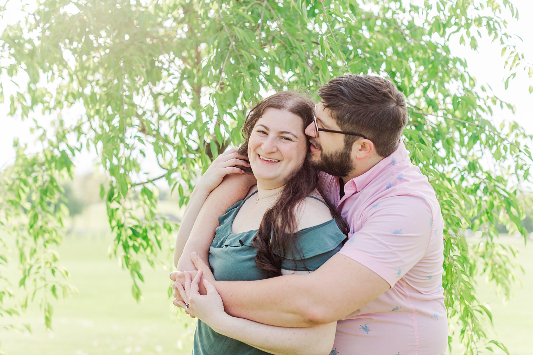 Judy & Justin | A Spring Nevers Park Engagement | Mariel O. Photo