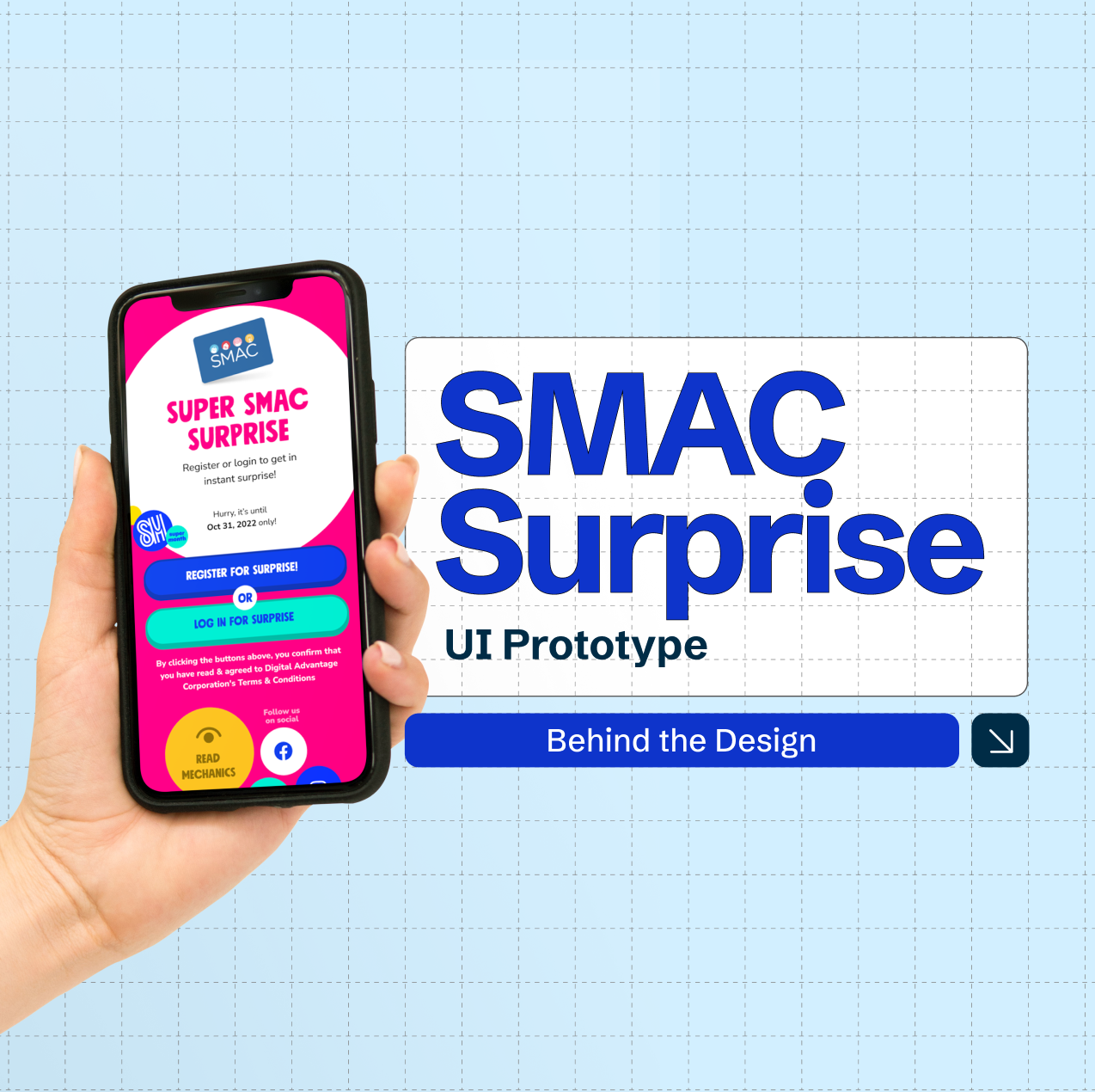 SMAC Surprise: A Promotional Microsite (Behind the Design)