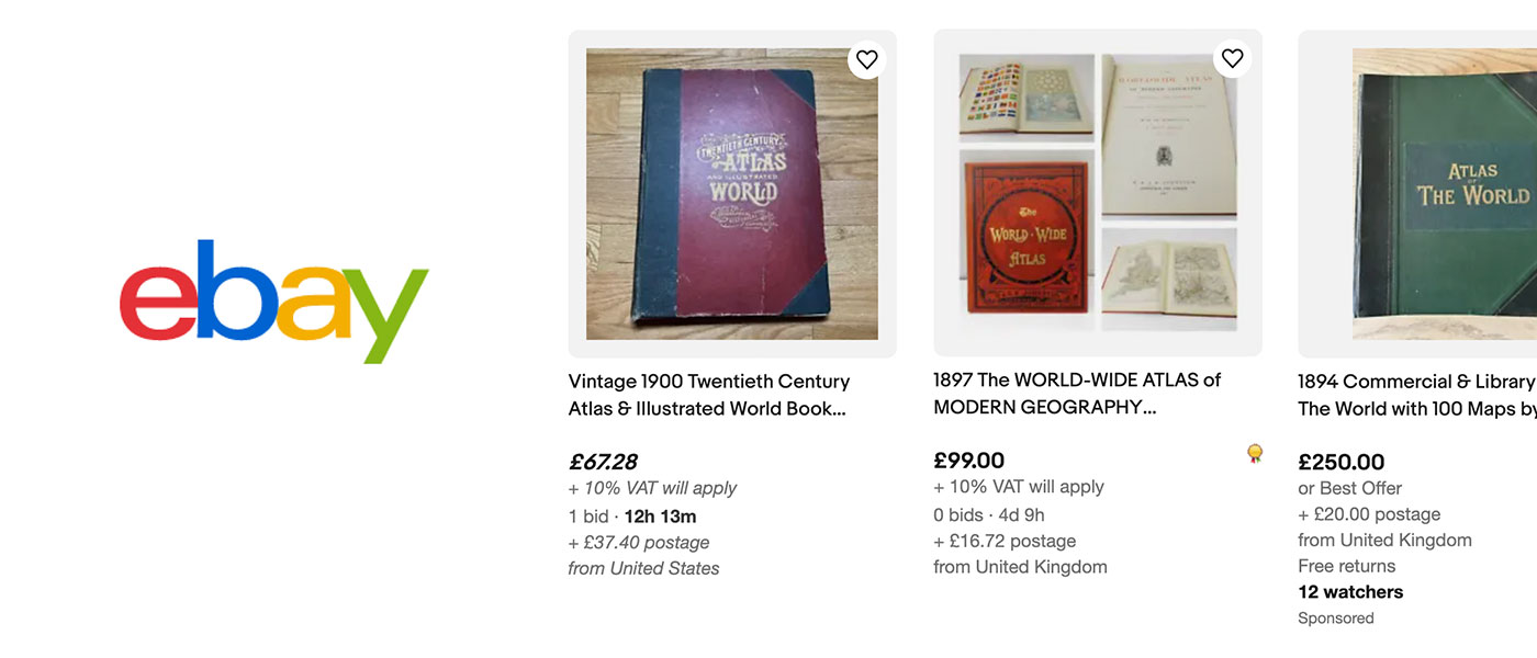 How to sell an old atlas | Atlaseum