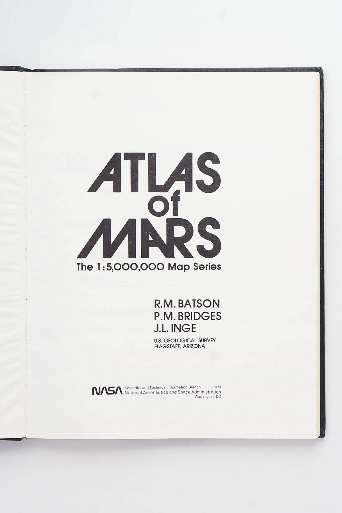 Atlas of Mars, The 1:5,000,000 Map Series, 1979