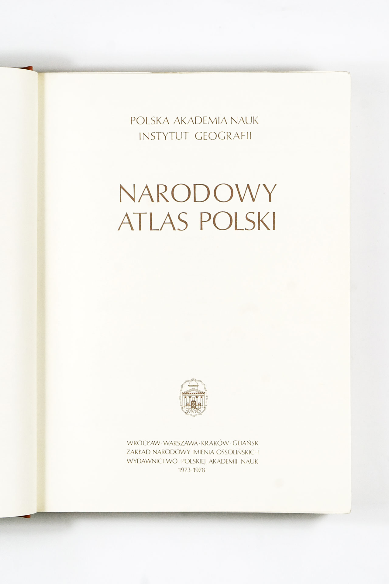 Narodowy Atlas Polski, 1978