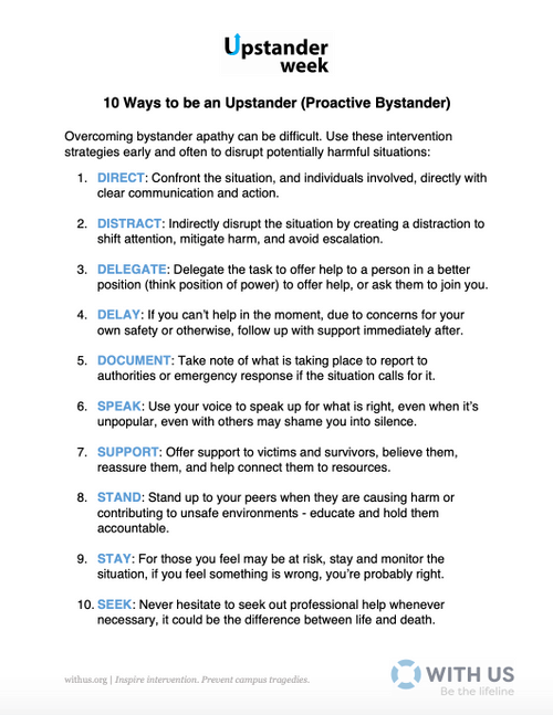 Upstander Toolbox