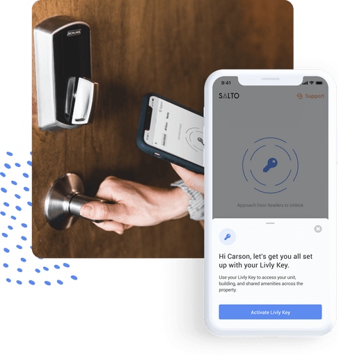 Secure smart access solutions for apartments