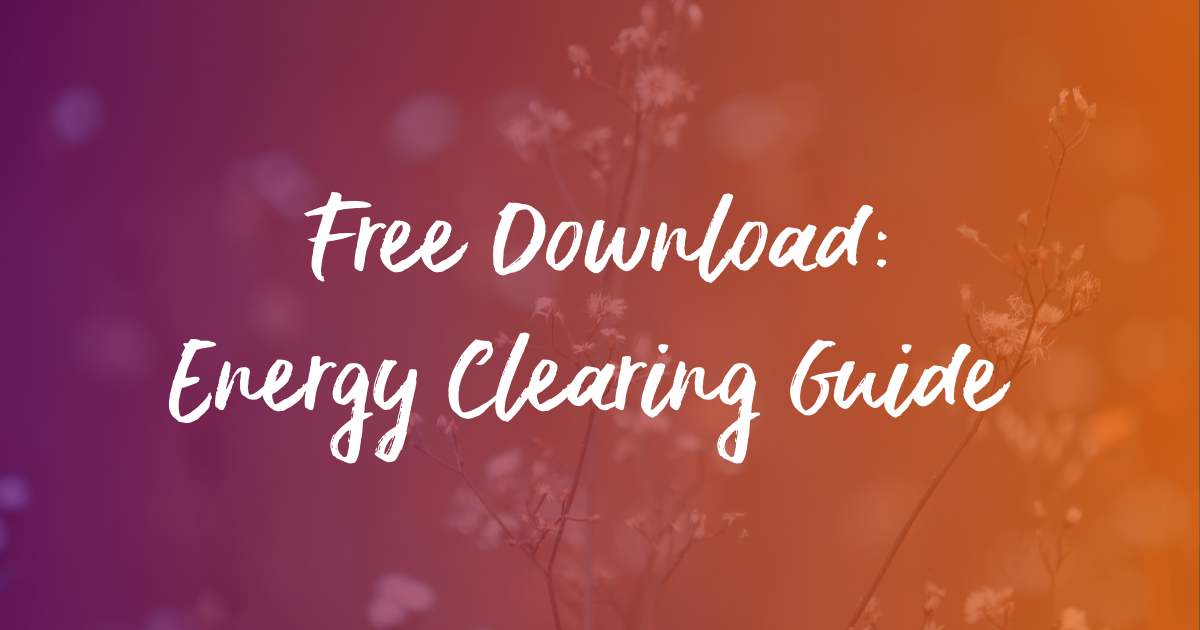 Energy Clearing Guide Sign Up