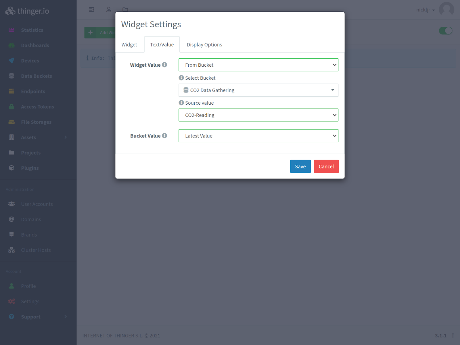 [Tutorial] Visualising IoT edge data on the Thinger Platform