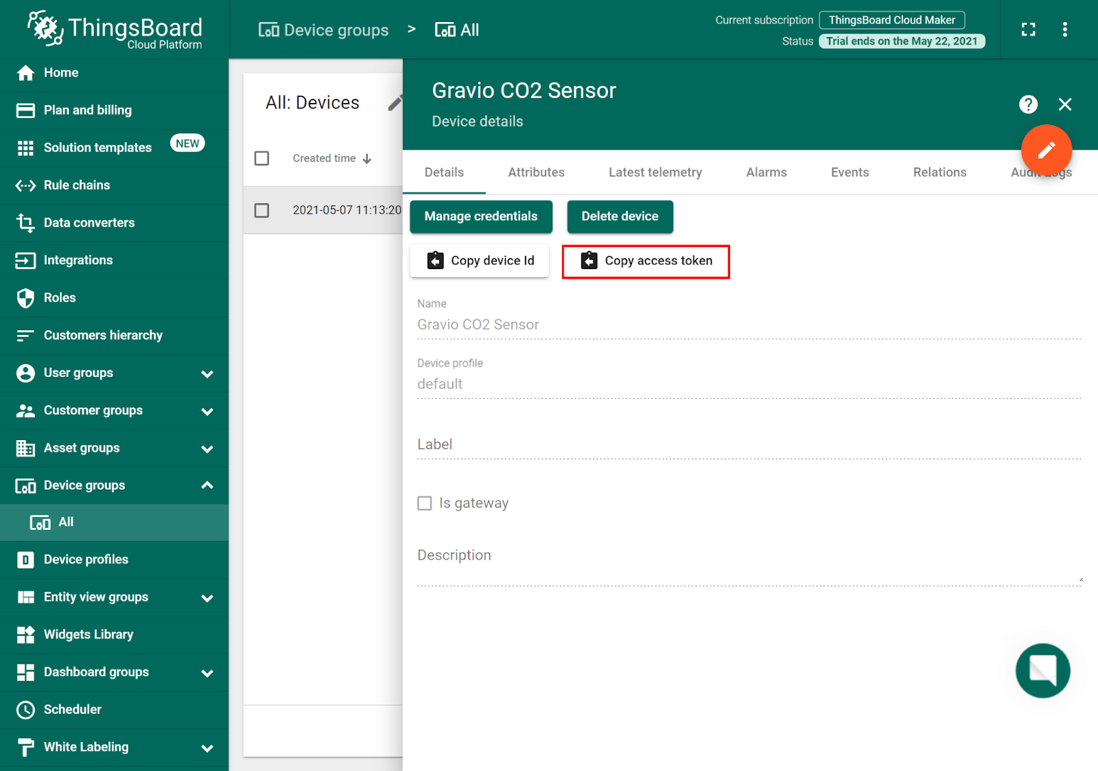 [Tutorial] Visualising IoT edge data on the ThingsBoard Platform