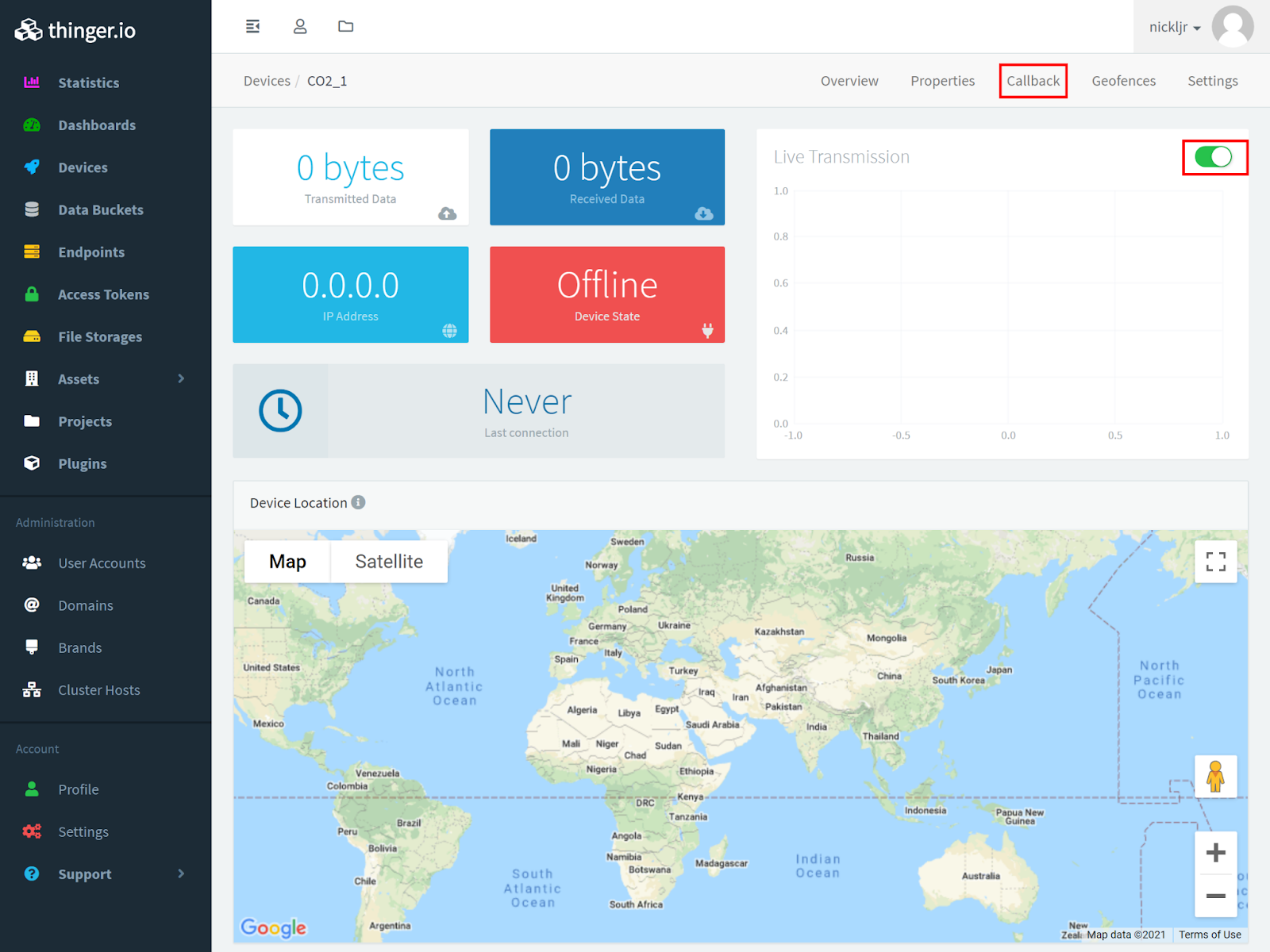 [Tutorial] Visualising IoT edge data on the Thinger Platform