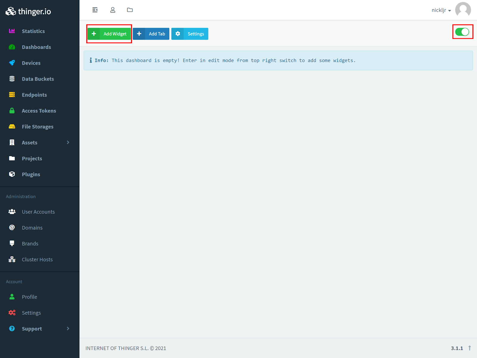 [Tutorial] Visualising IoT edge data on the Thinger Platform
