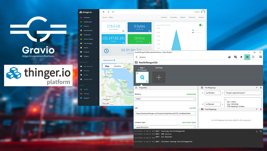[Tutorial] Visualising IoT edge data on the Thinger Platform