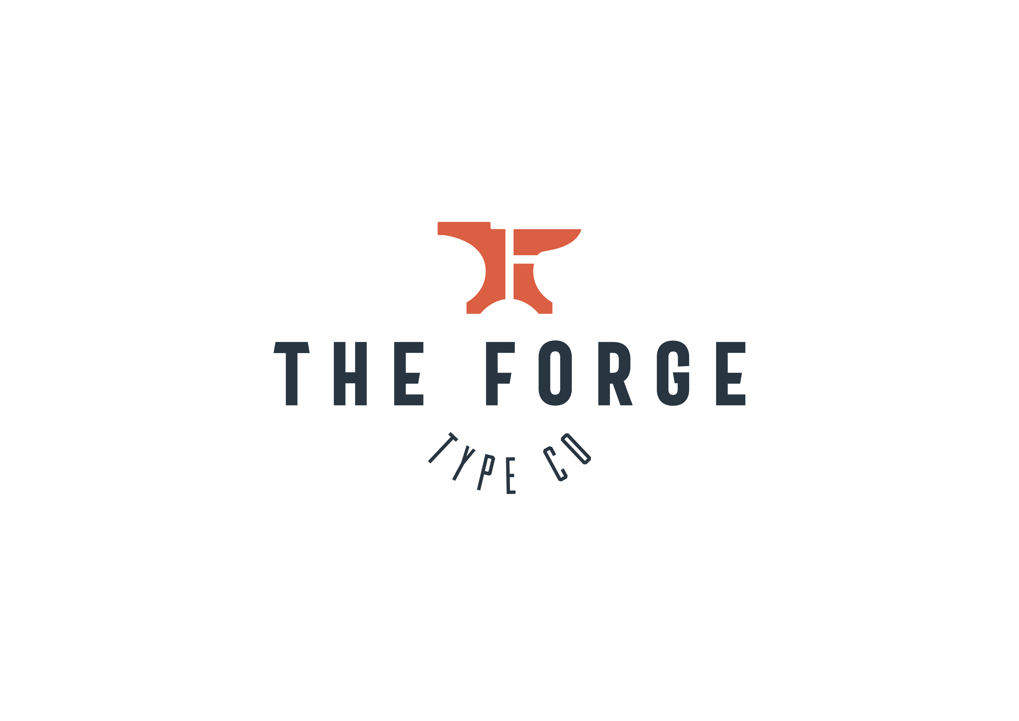 The Forge Type Co - Logo Design | Brand Identity