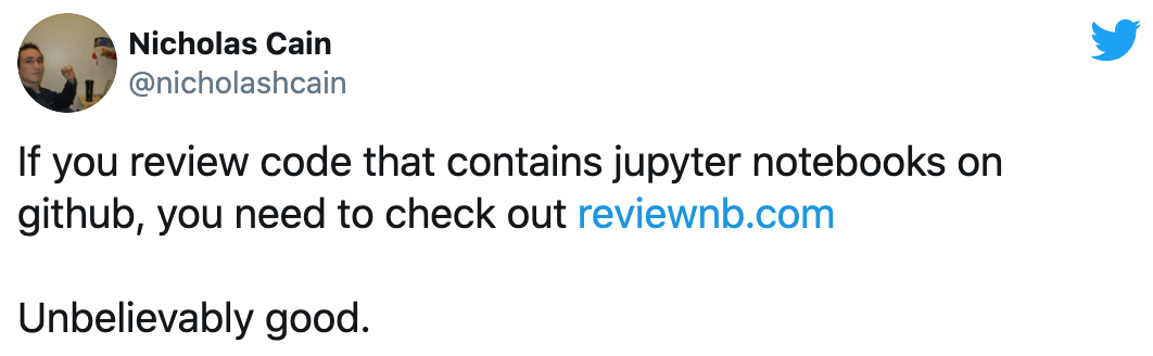 ReviewNB - Jupyter Notebook Code Reviews & Collaboration