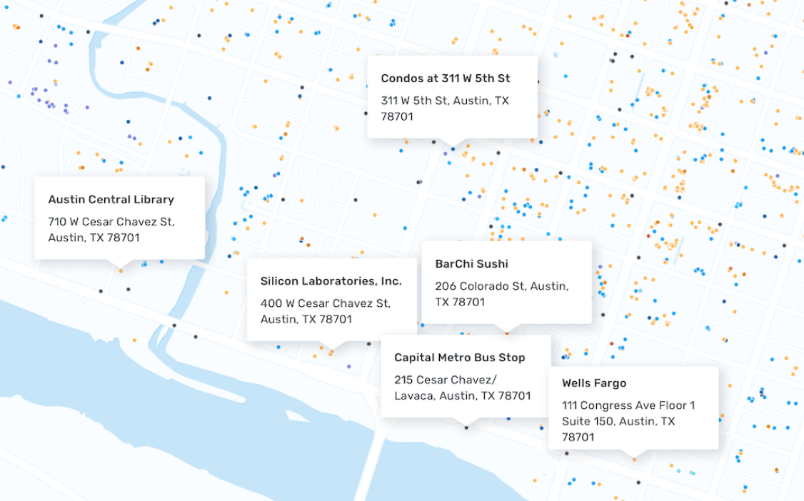 Global Points of Interest (POI) Data | SafeGraph Places