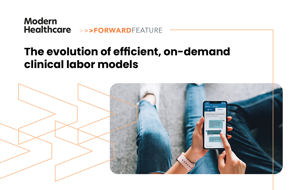 Efficient On-Demand Clinical Labor Models