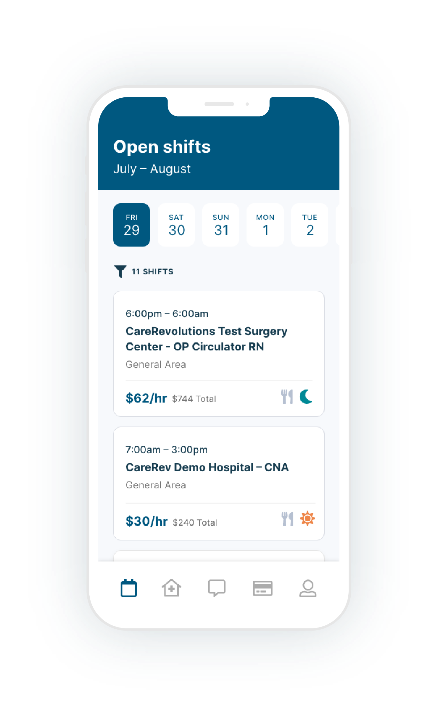 Smart Rates Healthcare Staffing Tool - CareRev