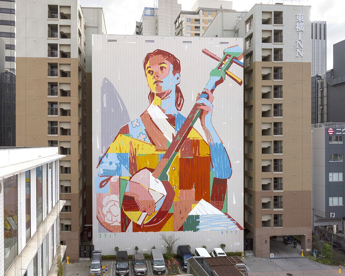 Focus sur le célèbre street artist ARYZ