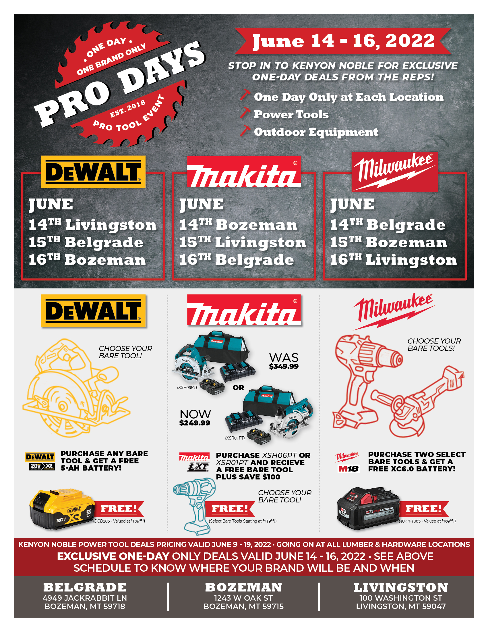 News | Pro Days | 6.14-6.16