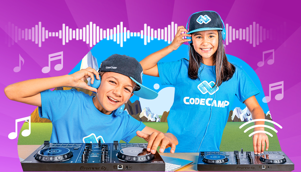 DJ Camp (Ages 8-13) - Code Camp
