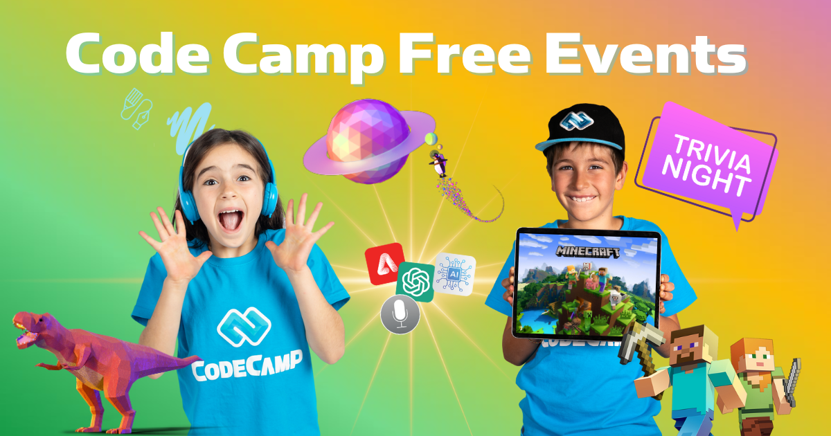 Code Camp Free Events for Kids!